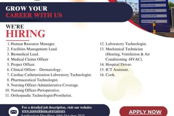 9 Vacancies Open At KEMRI - Opportunities for Young Kenyans