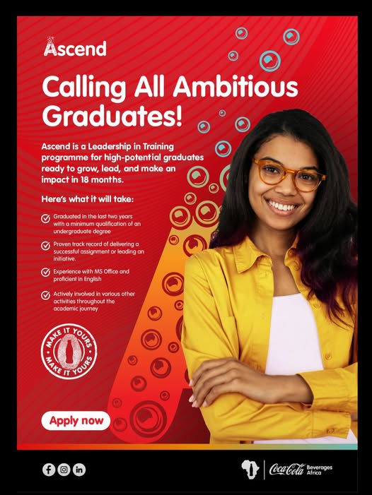 2026 Coca Cola Internship Program Open - Opportunities for Young Kenyans