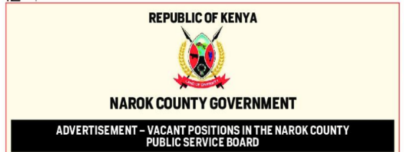 6 Vacancies Open At Narok County Government - Opportunities for Young ...