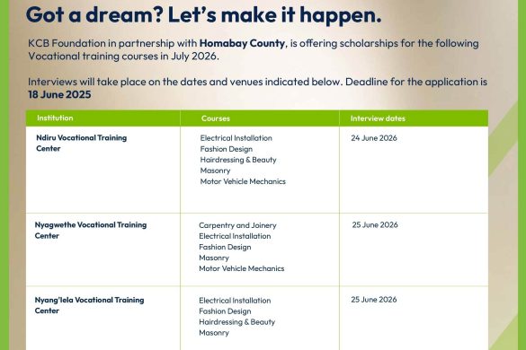 5 Vacancies Open At WFP - Opportunities for Young Kenyans