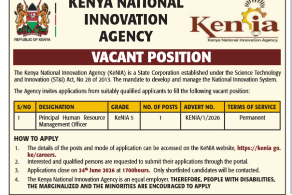 Recruitment Advertisement for Kenya Defence Forces (KDF) 2025 ...